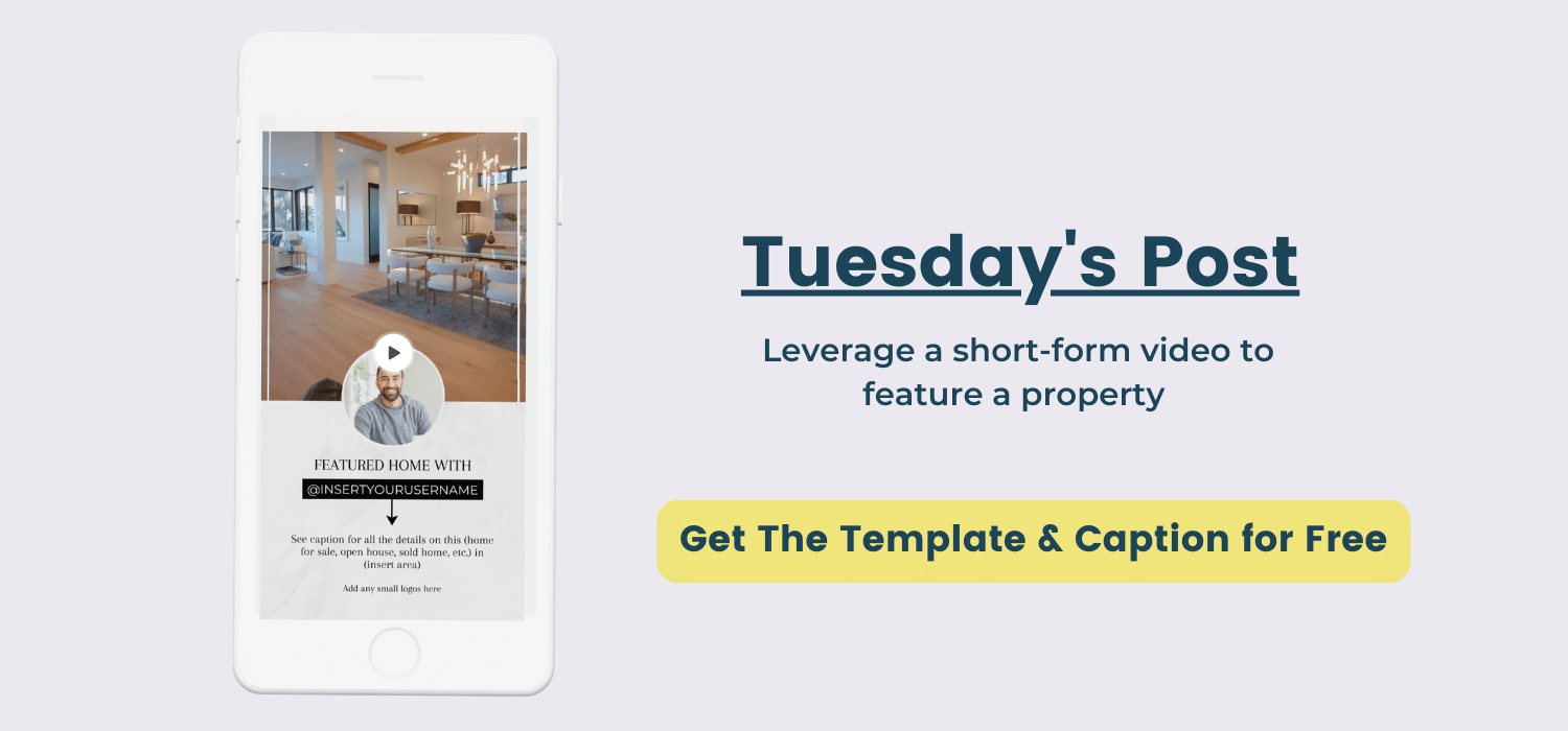Planning a Week of Social Posts for Realtors — IDEAS FOR REAL ESTATE