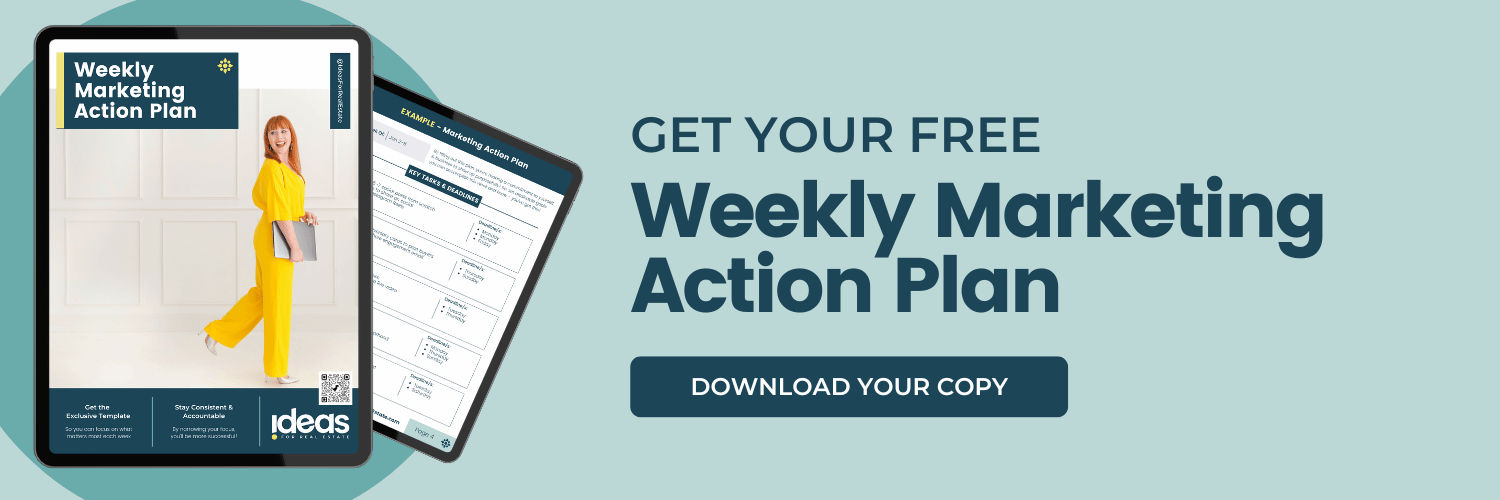 The Free Weekly Marketing Action Plan for Consistency & Results — IDEAS ...