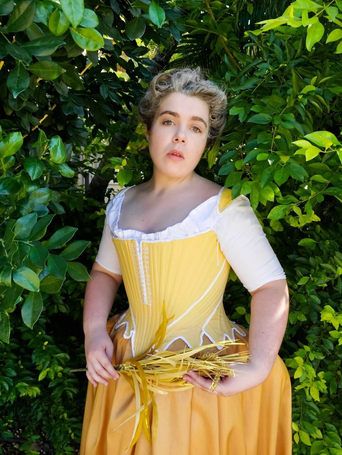 1770s "Sunflower" Stays — Ageless Tailoress