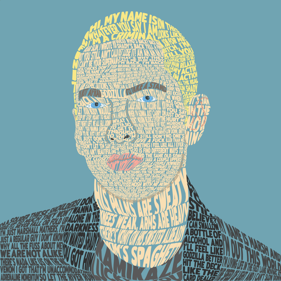 Word Art Portraits