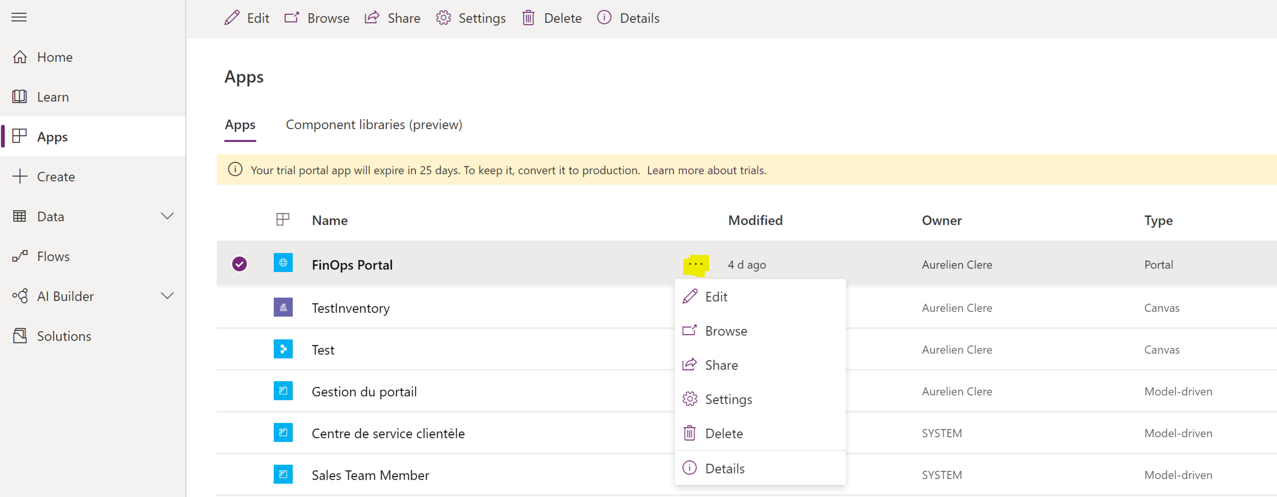 PowerApps Portal with Dynamics 365 Finance and Operations — PowerAzure365