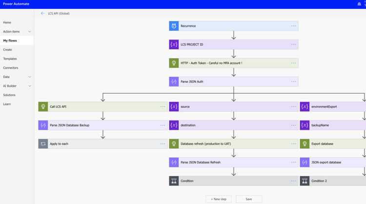 LCS API Database Movement with PowerAutomate — PowerAzure365