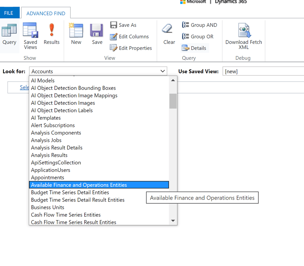 CDS Virtual Entities with Dynamics 365 Finance and Operations ...