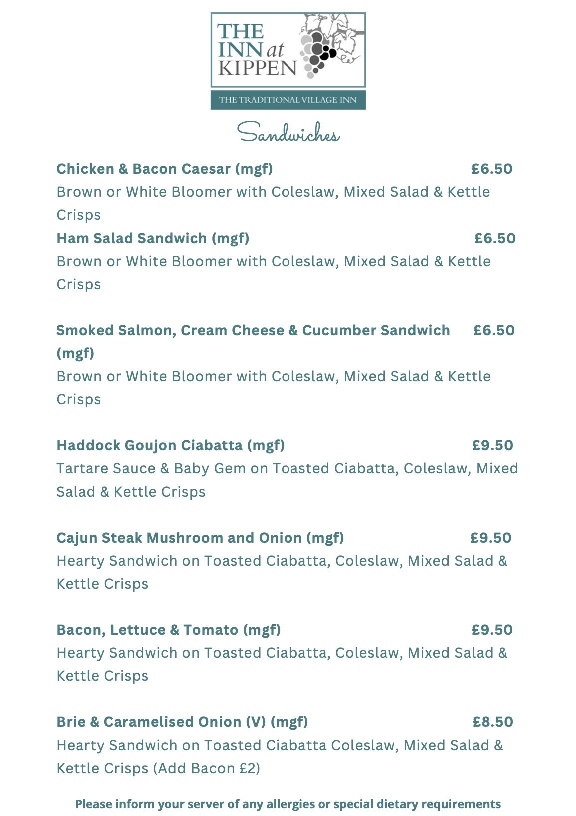 Eat — The Inn at Kippen