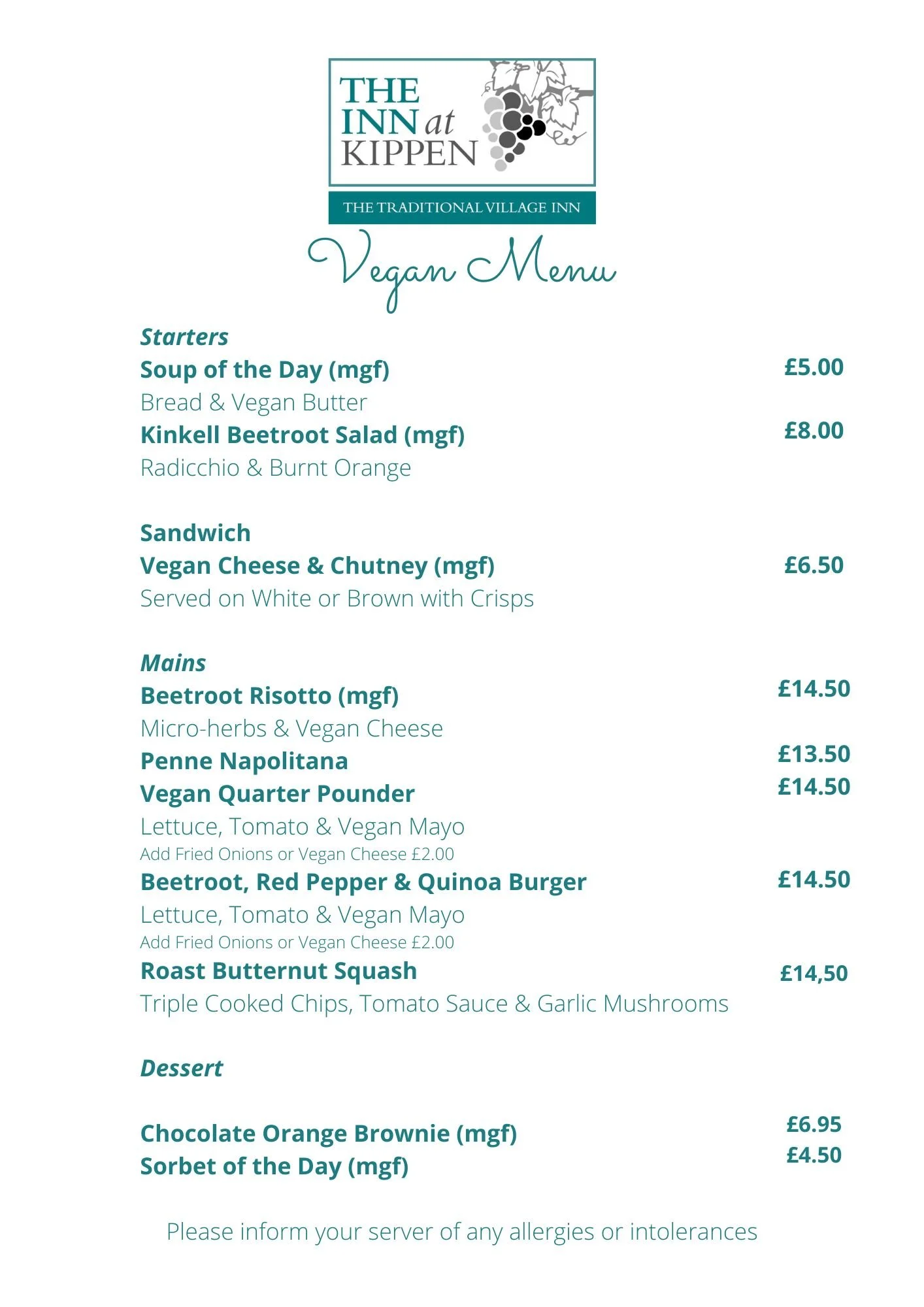 Eat — The Inn at Kippen