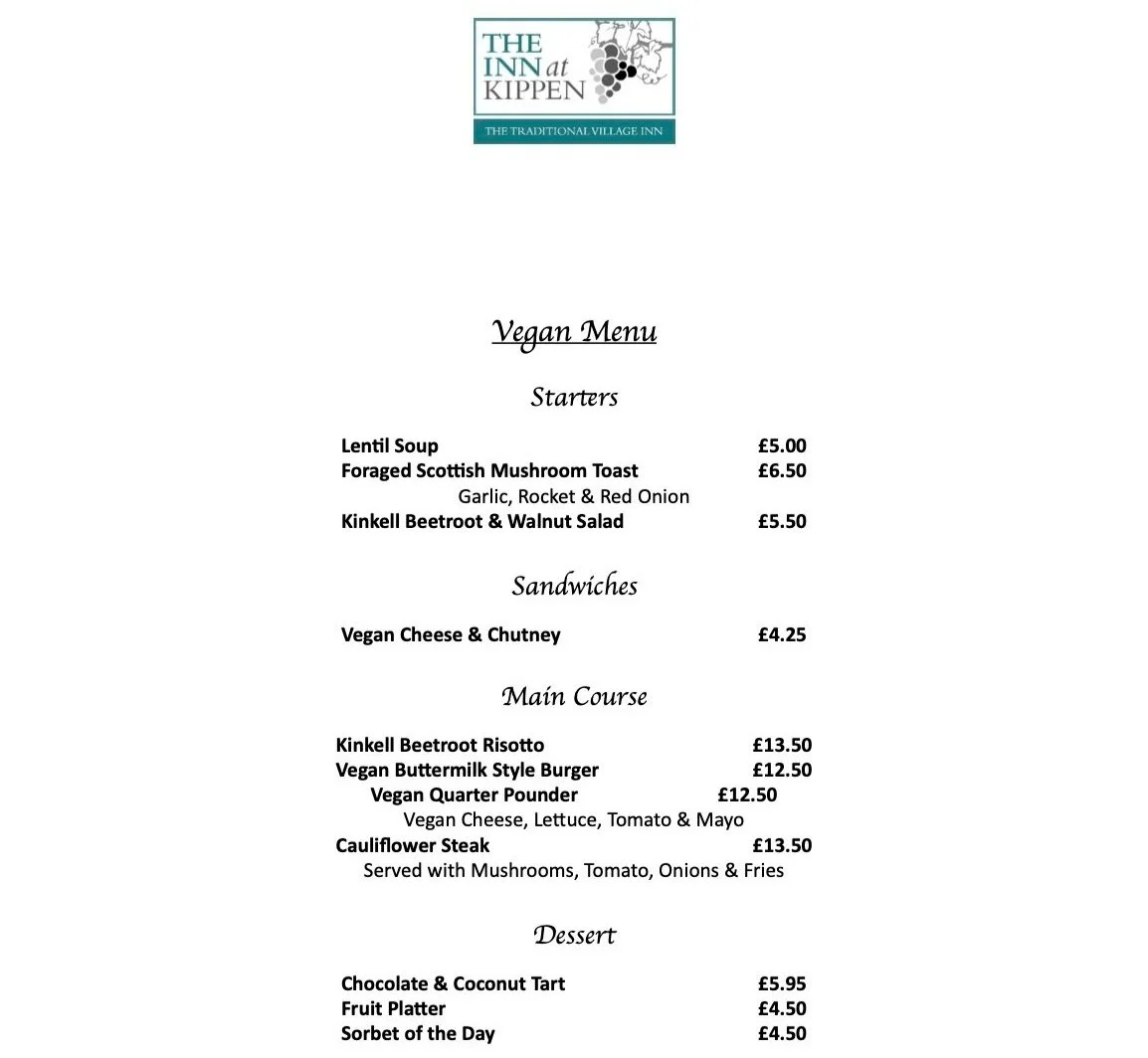 Eat — The Inn at Kippen