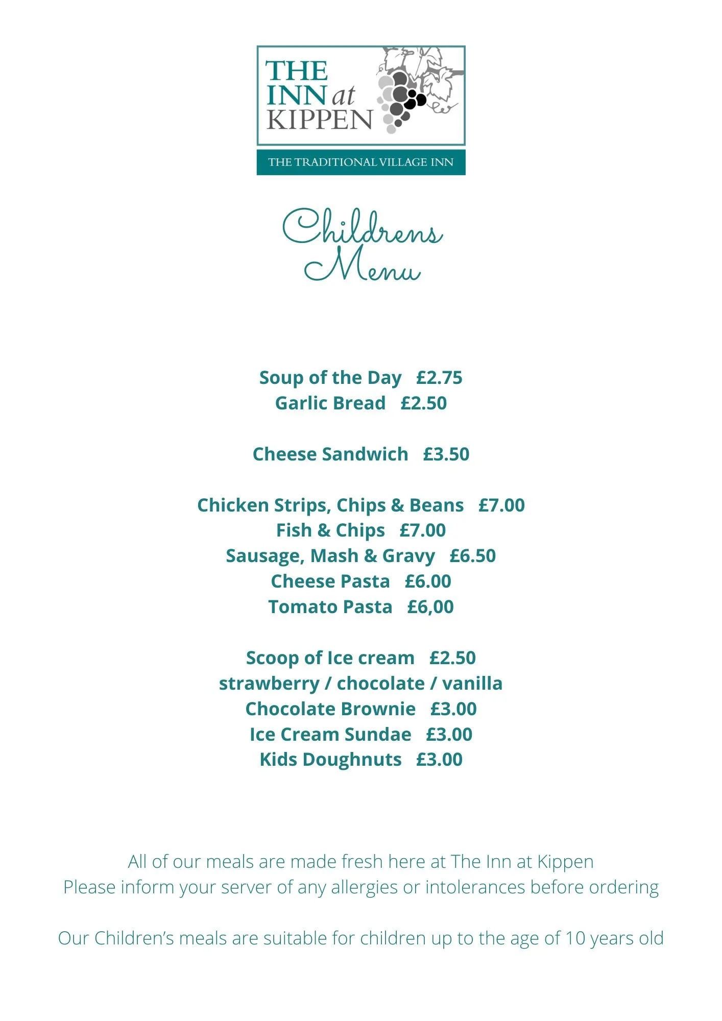 Eat — The Inn at Kippen