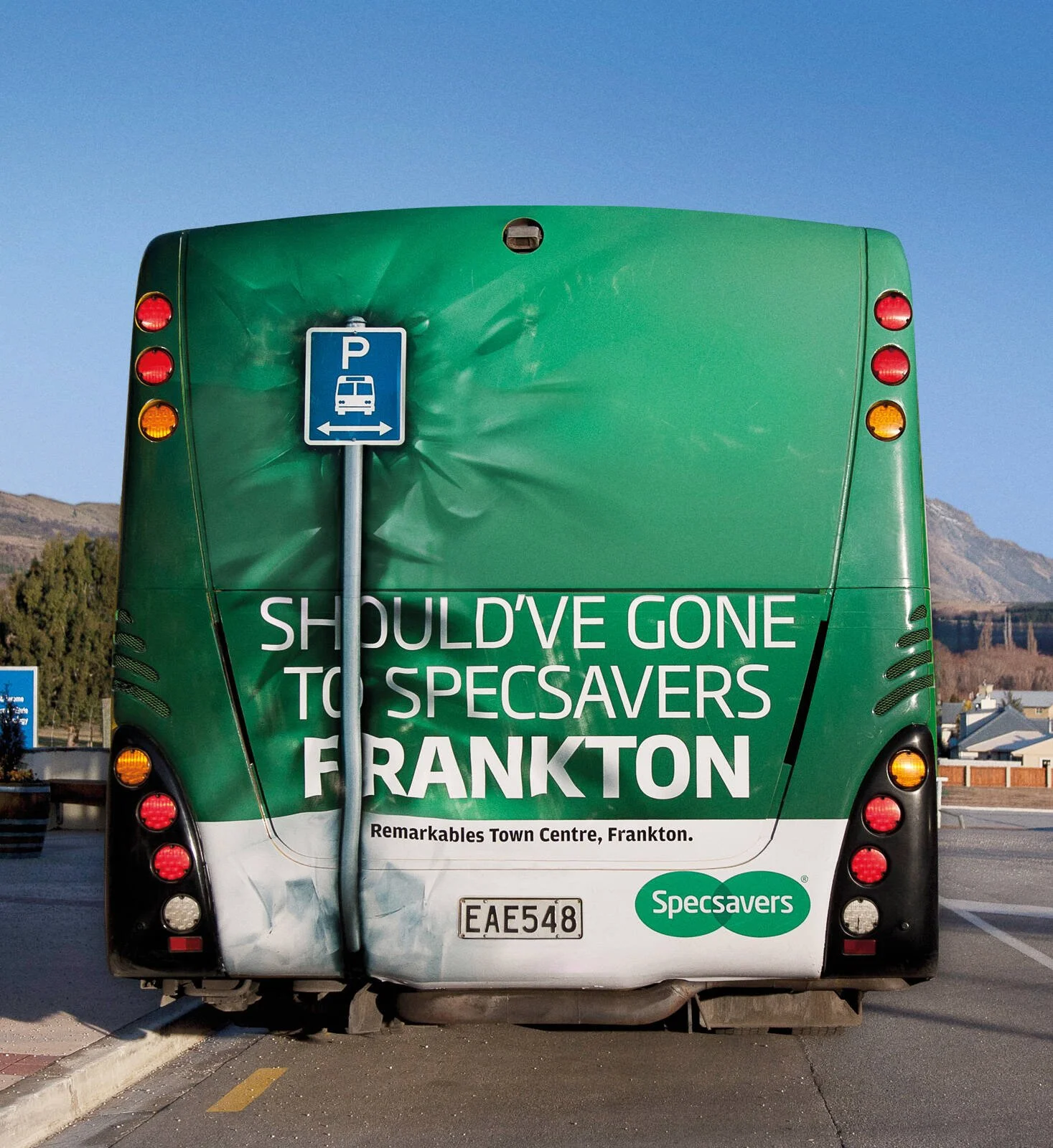 6 Great Creative Bus Advertising Examples > One Day Agency