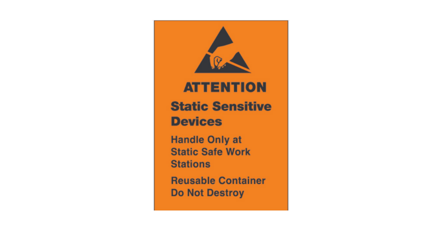 Anti-Static Labels — Katzke Packaging Co.