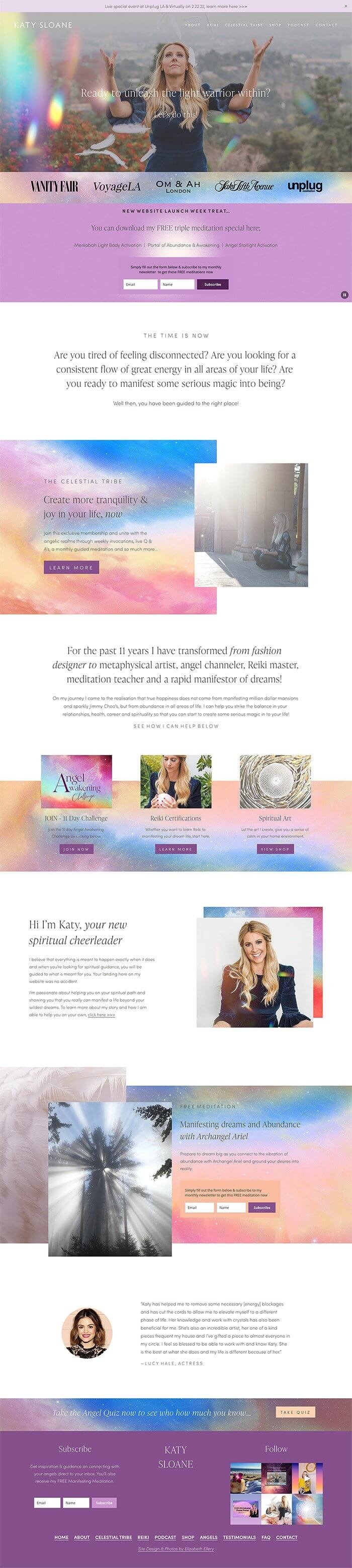 Katy Sloane, Author & Spiritual Mentor — Elizabeth Ellery | Squarespace ...