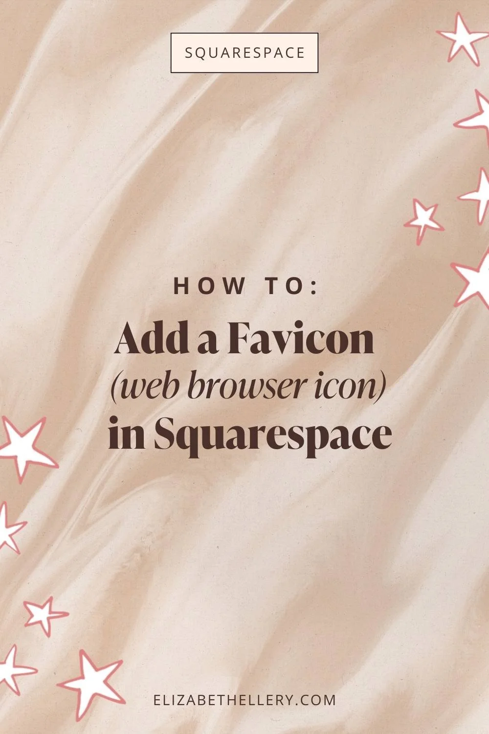 How to add a browser icon AKA a favicon, in Squarespace — Elizabeth ...