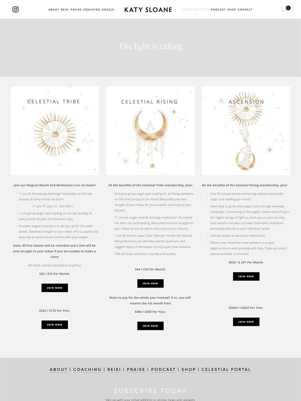 Katy Sloane, Author & Spiritual Mentor — Elizabeth Ellery | Squarespace ...