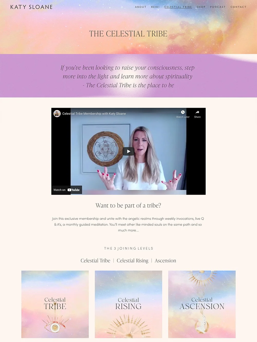Katy Sloane, Author & Spiritual Mentor — Elizabeth Ellery | Squarespace ...