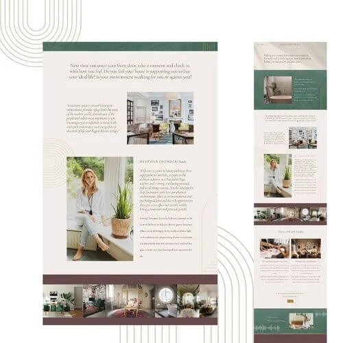 Sanctuary Space, Interior Design — Elizabeth Ellery | Squarespace Designer