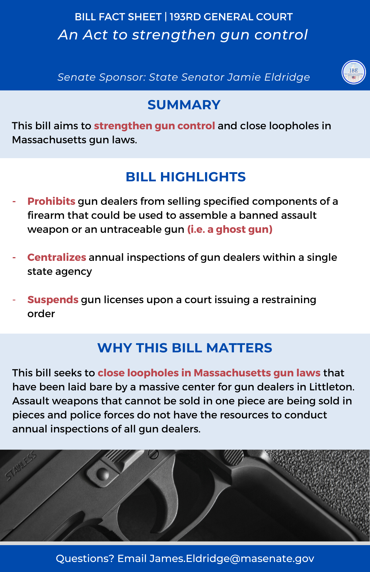 S. 1508 — State Senator Jamie Eldridge