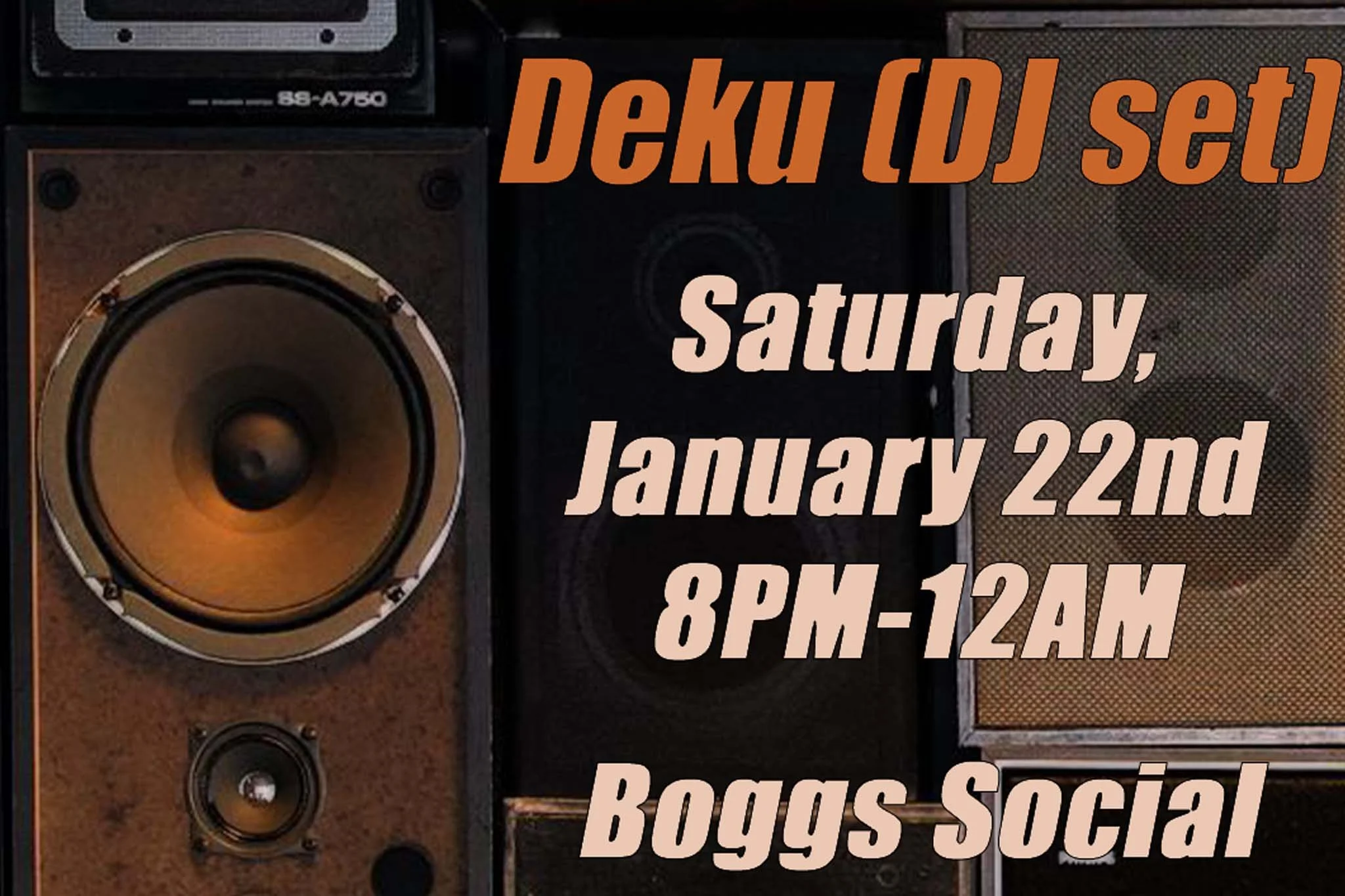 Deku DJ Set! — Boggs Social & Supply