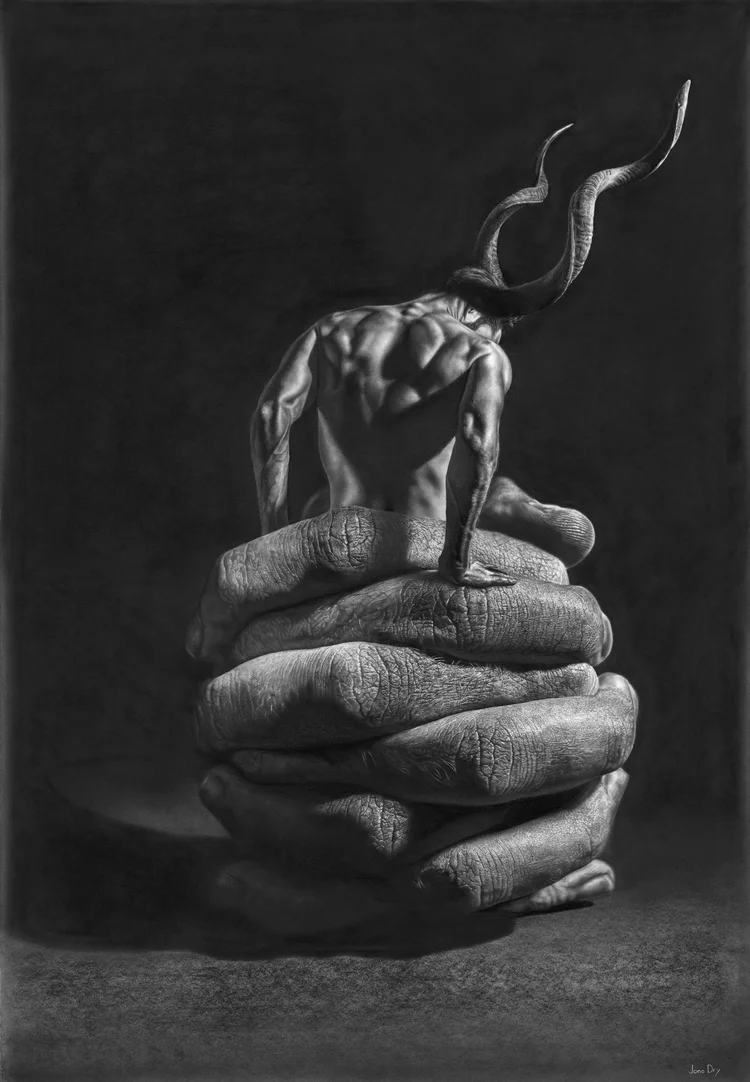 Artist Jono Dry discusses his hyperrealistic graphite drawing technique and shares his ...
