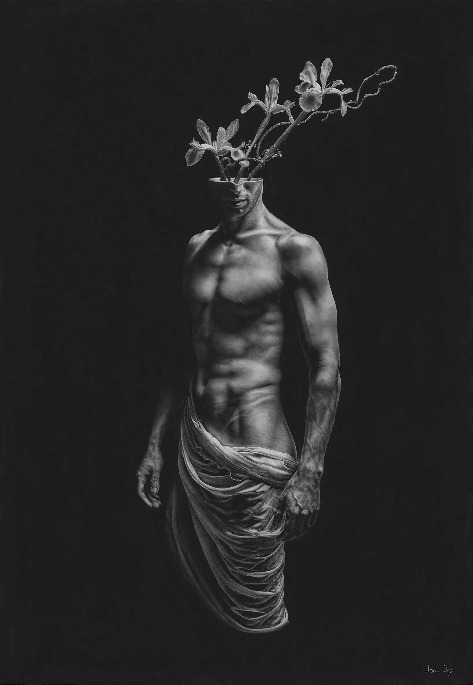 Artist Jono Dry discusses his hyperrealistic graphite drawing technique and shares his ...