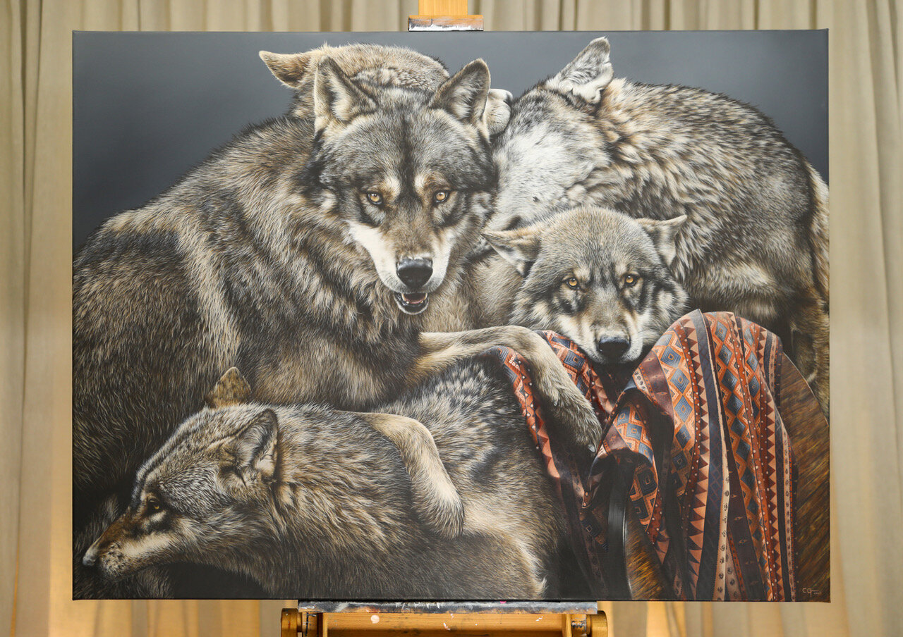 Australian Based Realistic Acrylic Wildlife Artist Carla Grace - Art ...