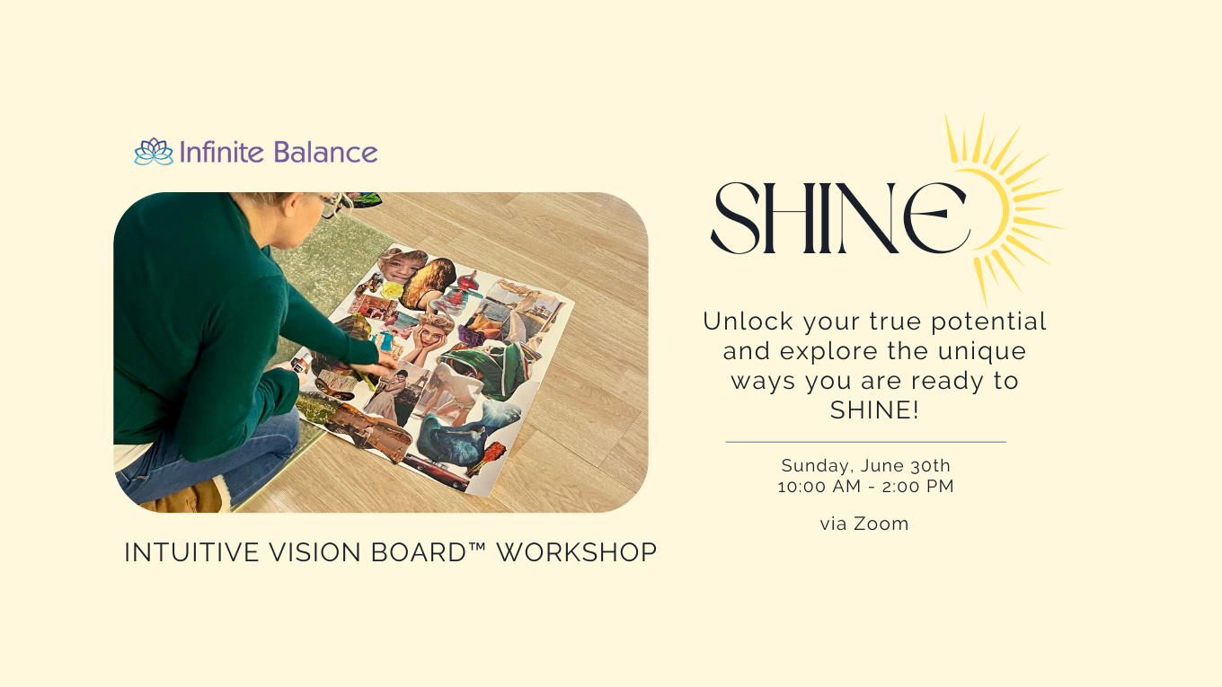 Infinite Balance Events and Workshops — Infinite Balance