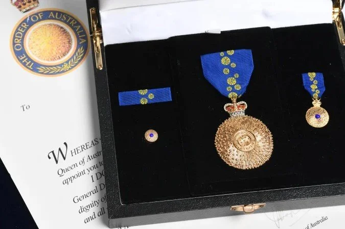Ron Conry AM is awarded the Member of the Order of Australia ...
