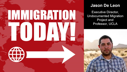 40. Dr. Jason De Leon, Anthropologist and Author of Soldiers and Kings ...