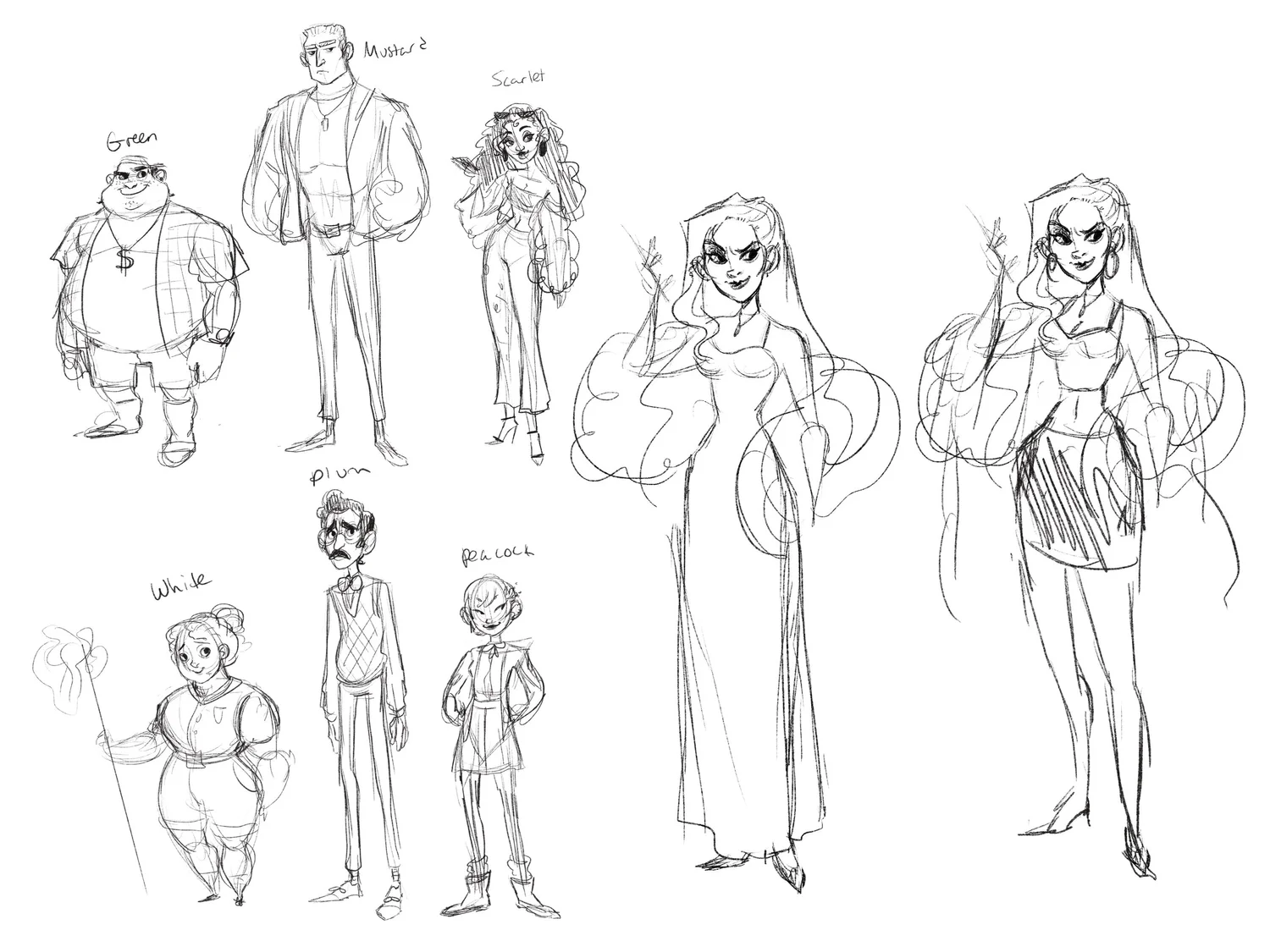 Clue Character Redesign — Ashley Rivardo
