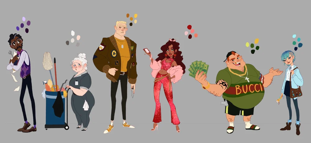 Clue Character Redesign — Ashley Rivardo