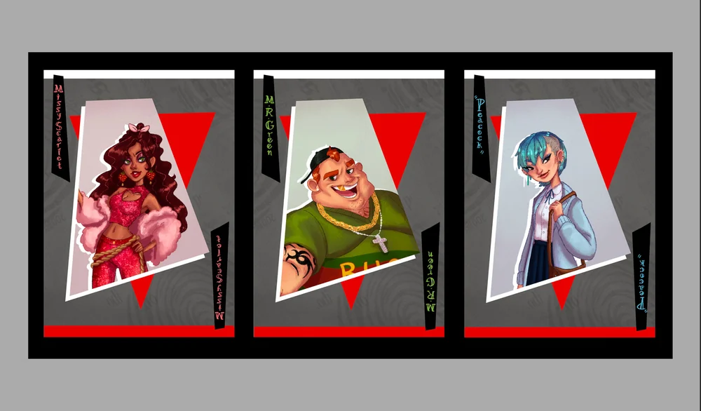 Clue Character Redesign — Ashley Rivardo