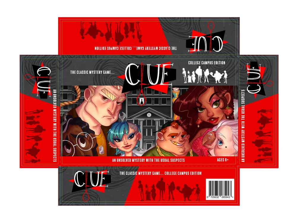 Clue Character Redesign — Ashley Rivardo