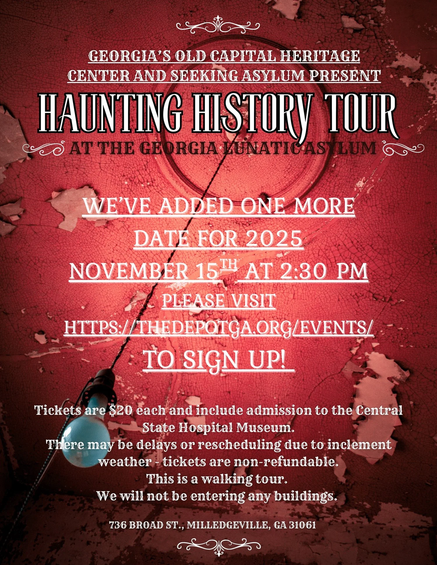 Haunting History Tour at the Georgia Lunatic Asylum — Lake Sinclair Life