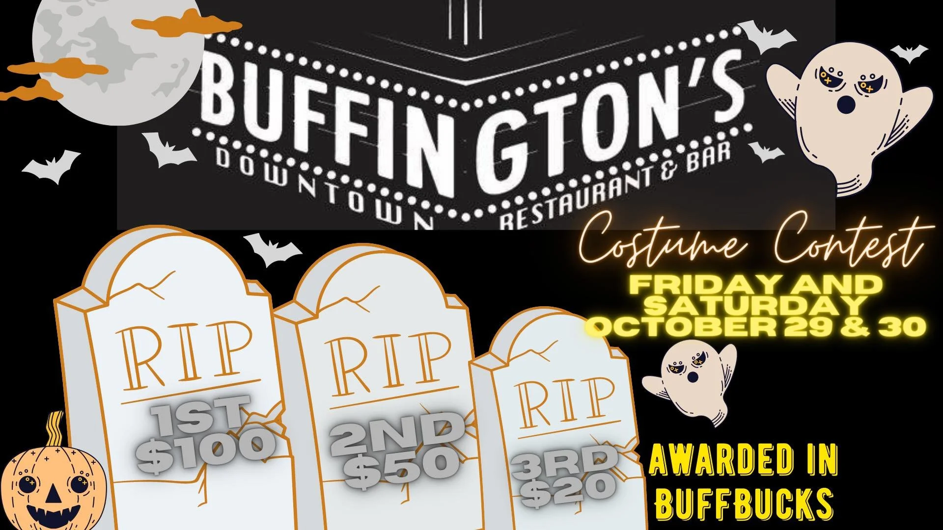 Costume Contesets in Buffs! // Buffington's — Lake Sinclair Life