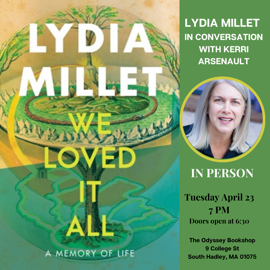 LIVE: In conversation with Lydia Millet — Kerri Arsenault