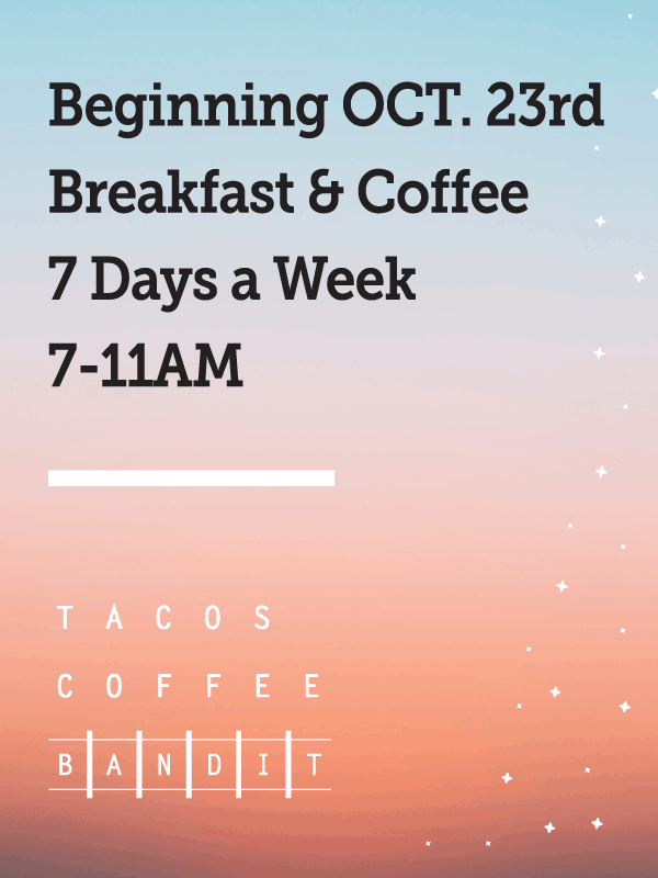 BANDIT TACOS | Tacos & Coffee Restaurant in Madison, WI