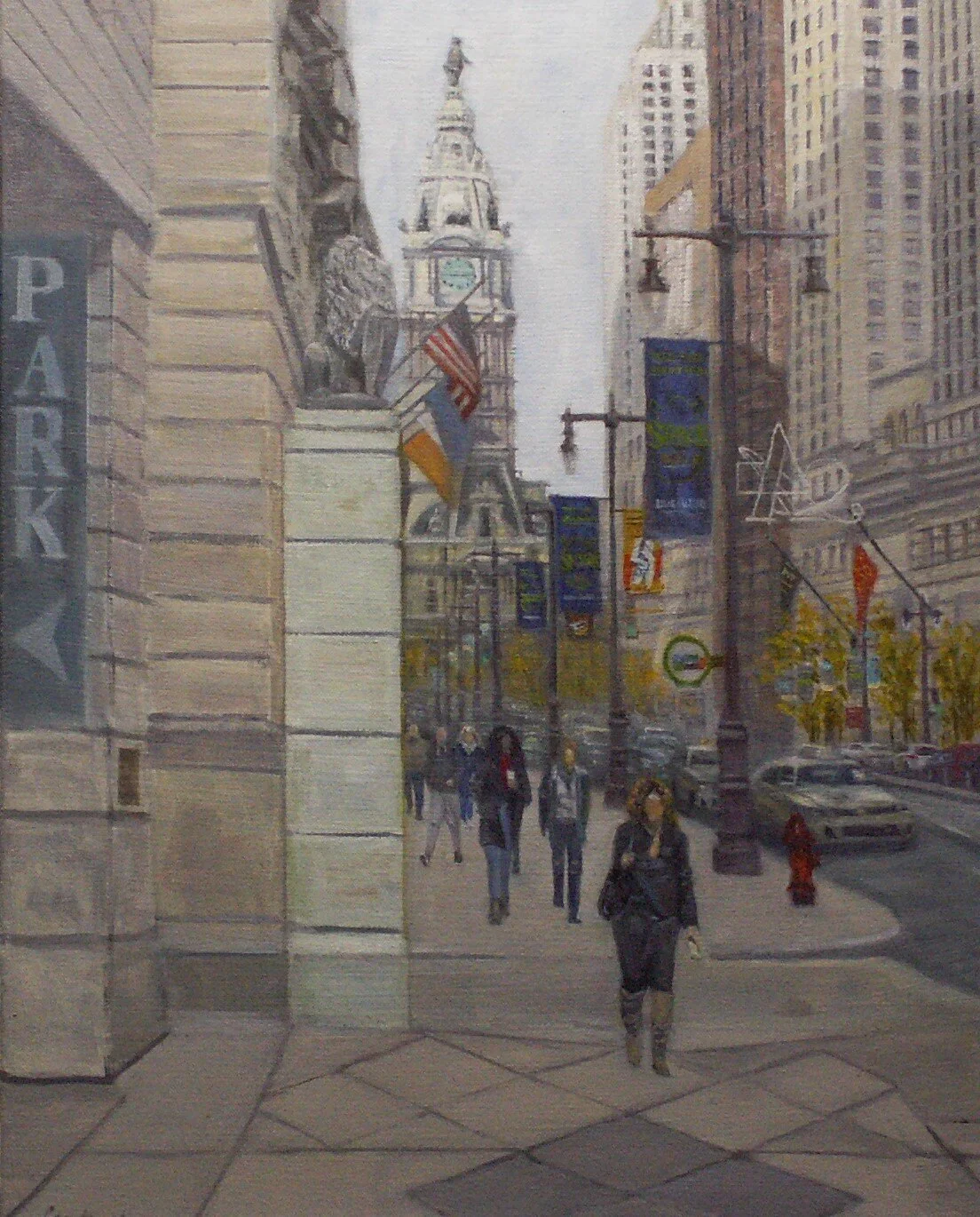 CITYSCAPES — MARK CAMPANA OIL PAINTER