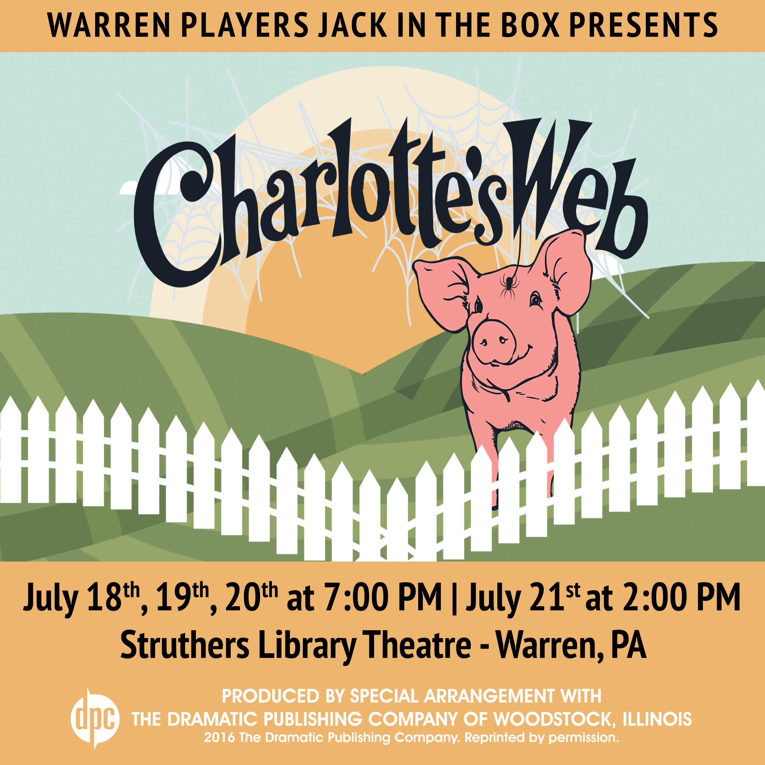 Charlotte's Web — Struthers Library Theatre
