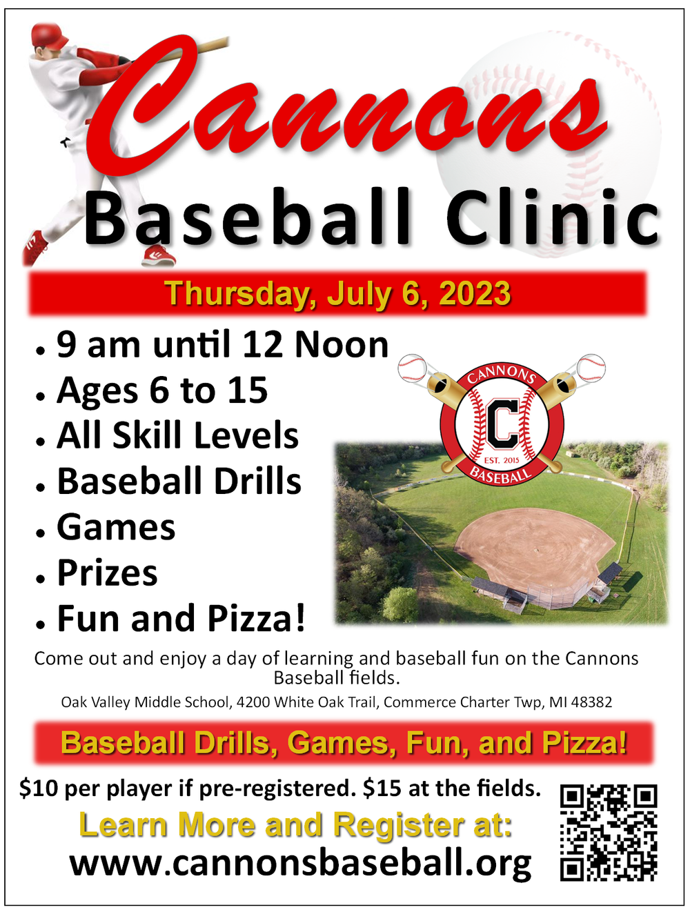 Cannons Baseball