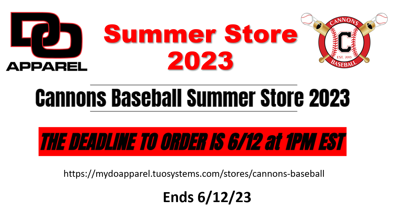 Store — Cannons Baseball