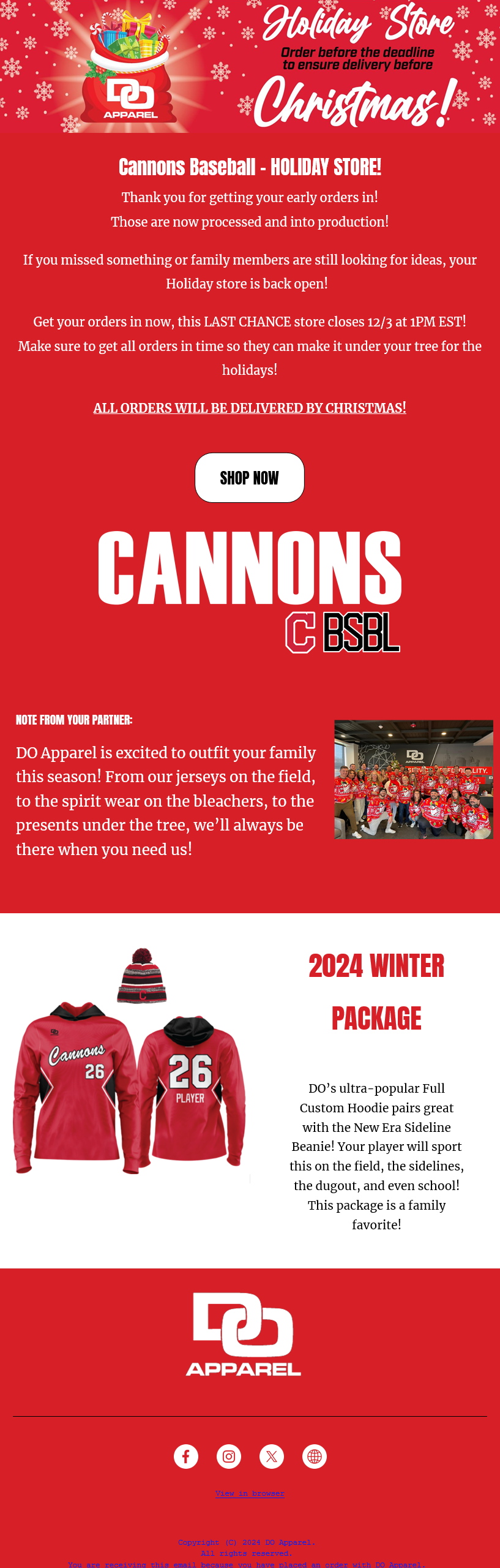 Cannons Baseball