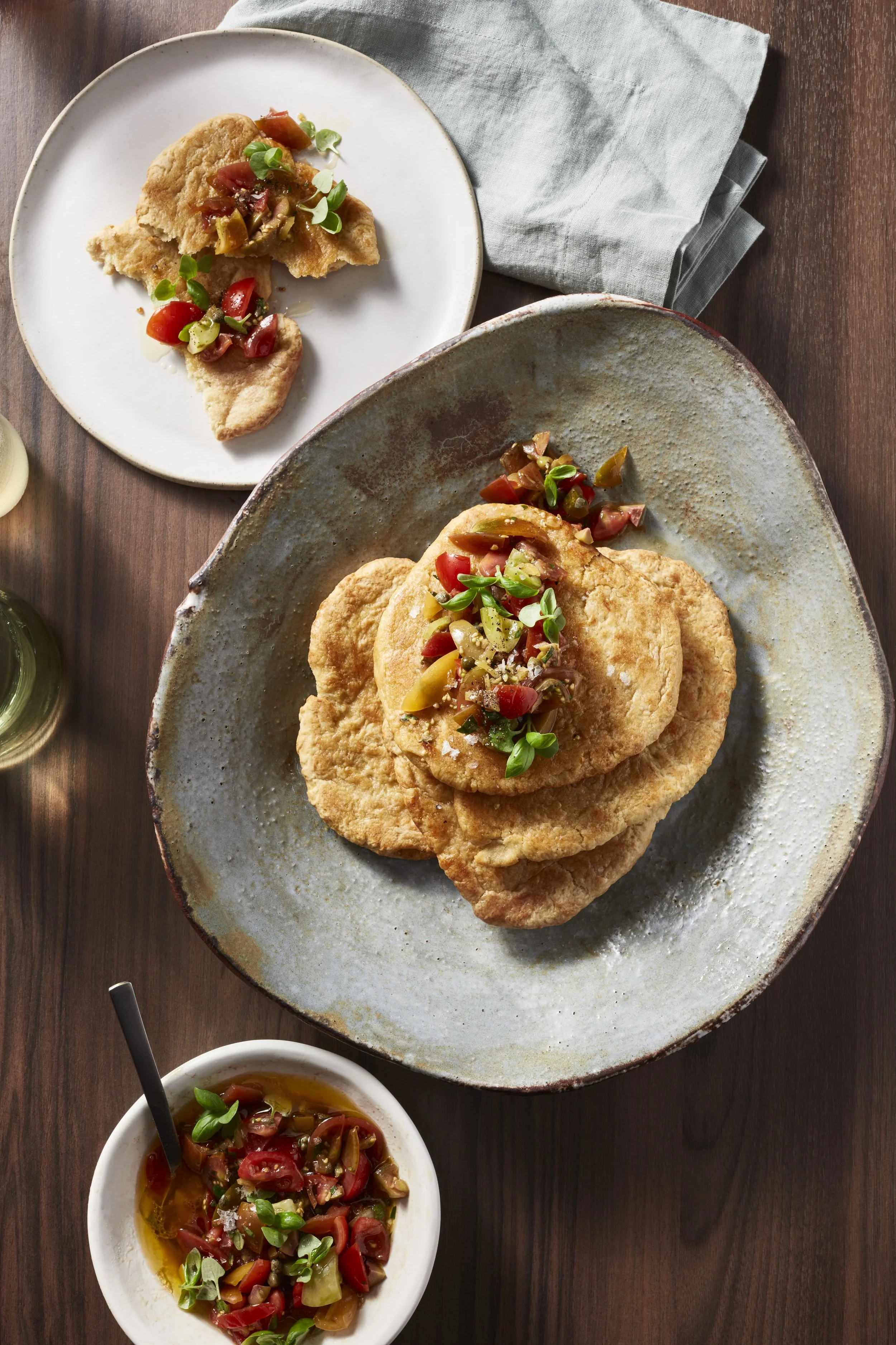 Piadinas with salsa | Smeg Cucina