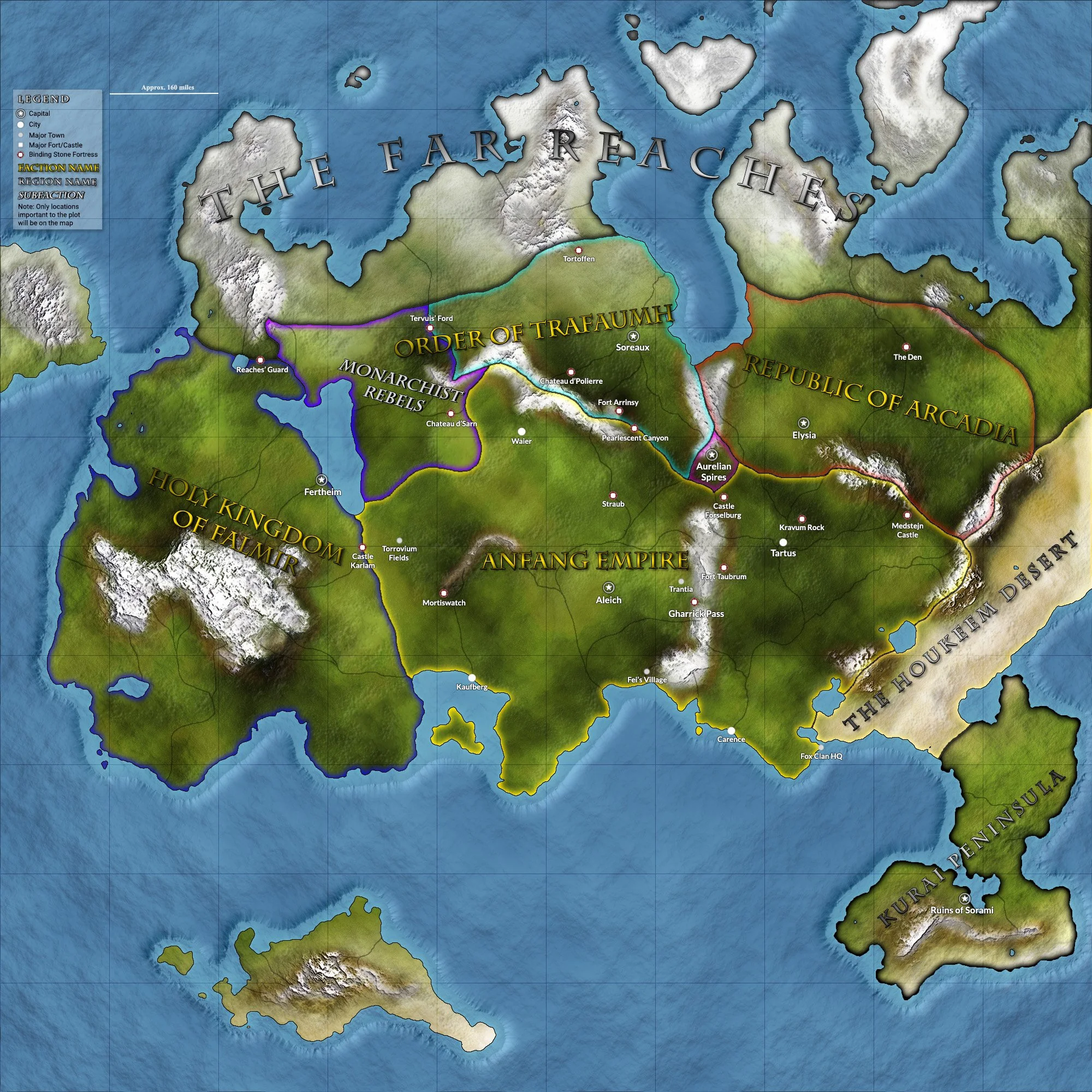 Heretic Spellblade Maps — K.D. Robertson, Author