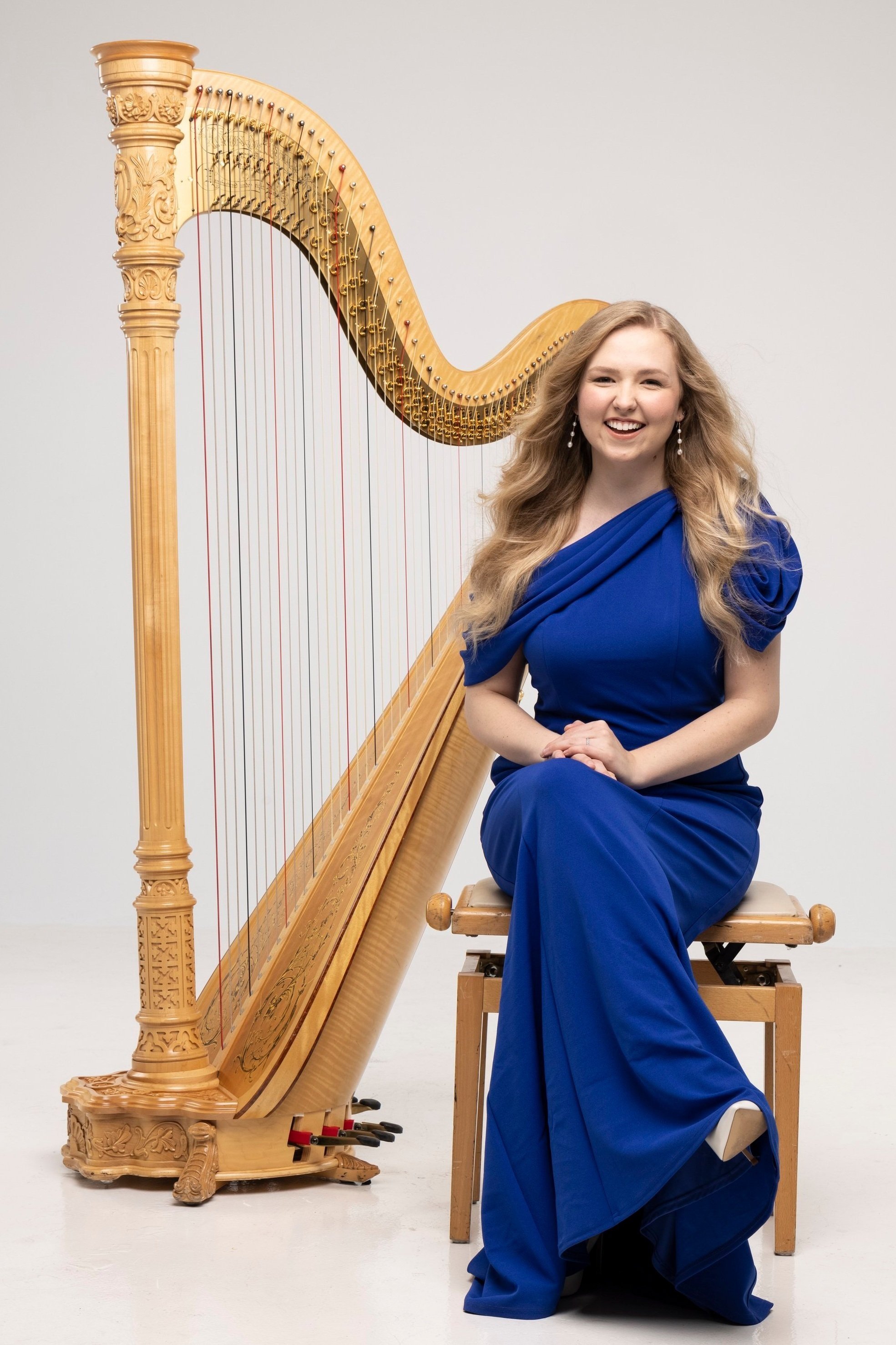 Hannah Cope Johnson, Harpist