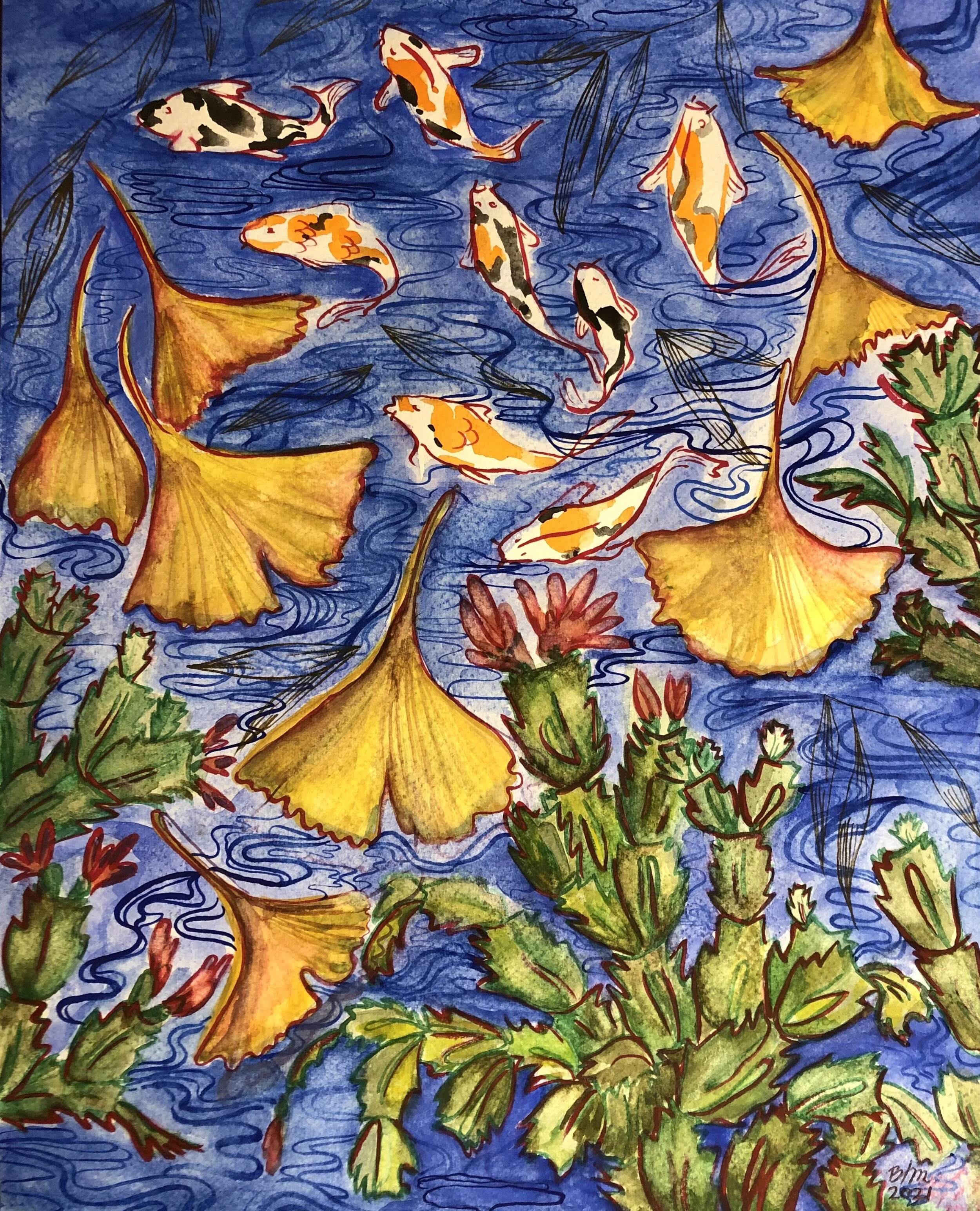 Fish and Leaves — Red Pocket Magazine