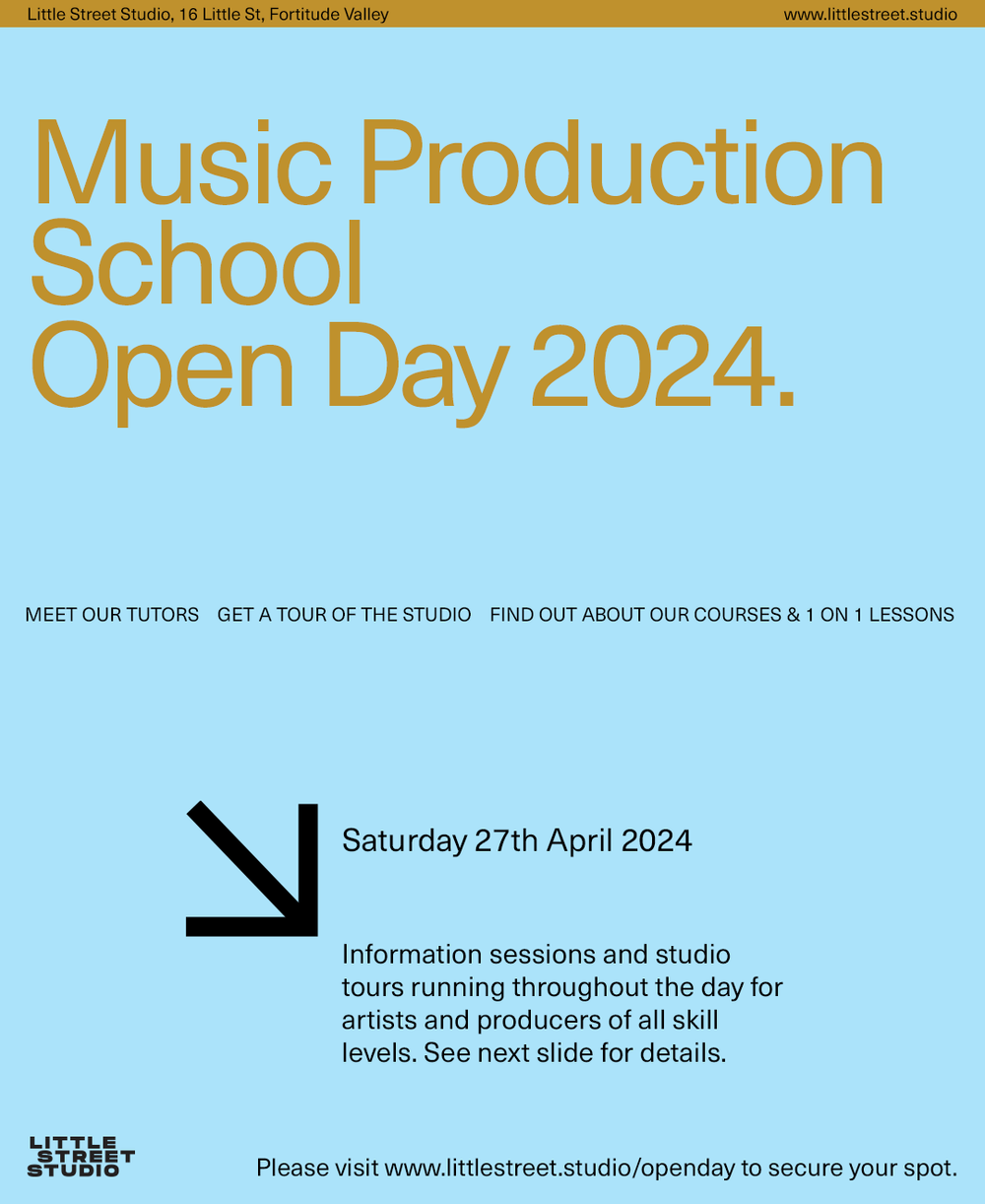 Open Day April 27th 2024 — Little Street Studio