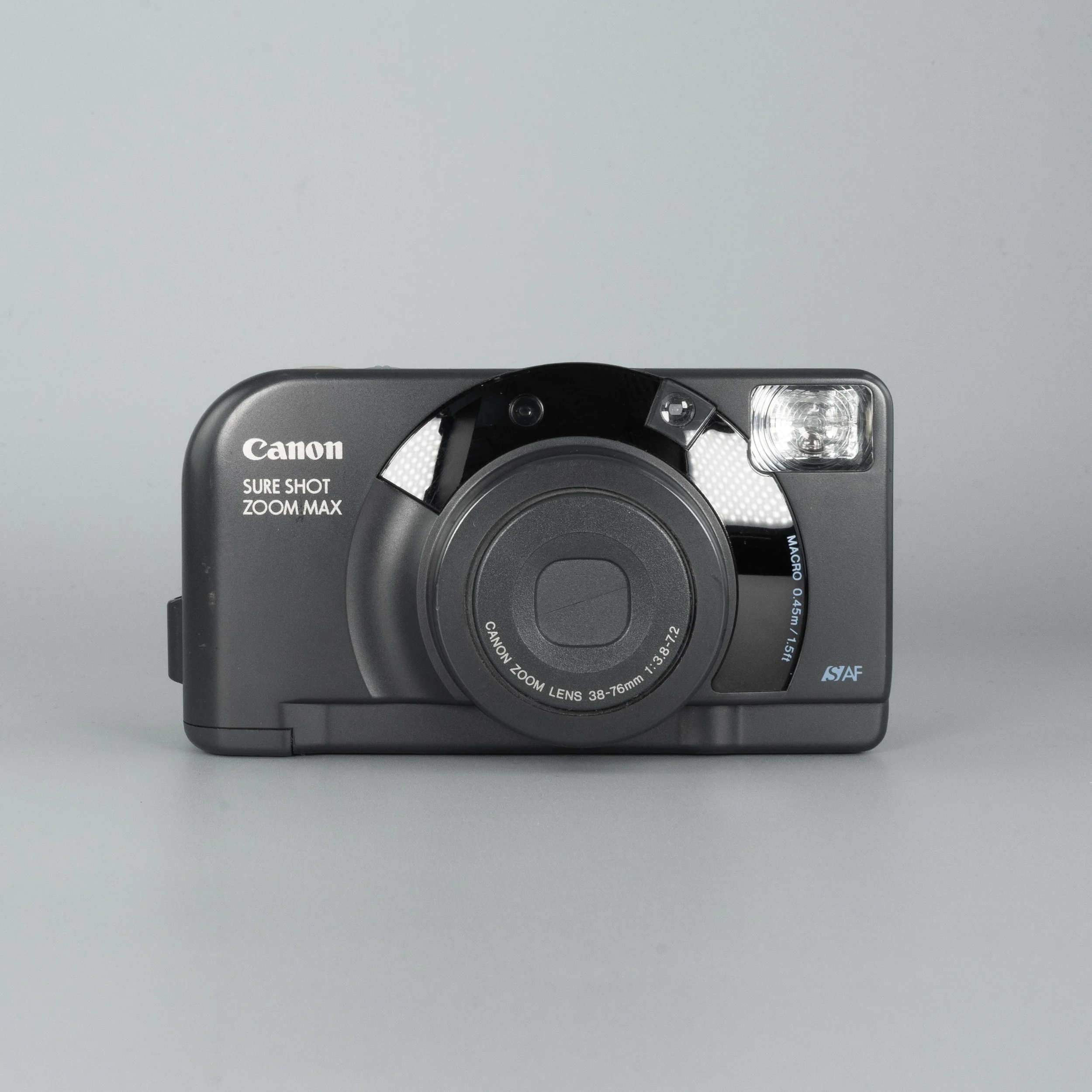 Canon Sure Shot Zoom Max 35mm Point and Shoot Film Camera - Refurbished ...