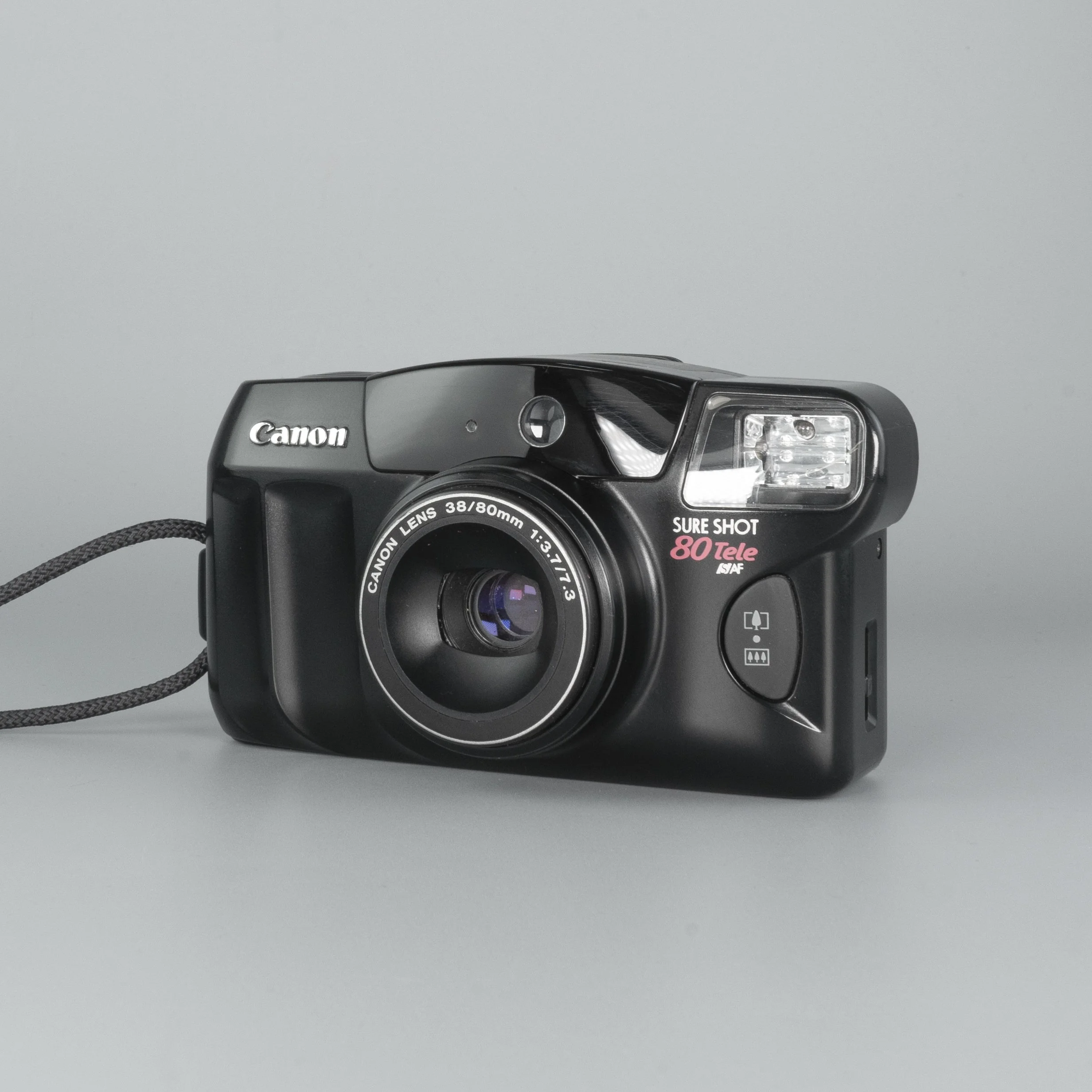 Canon Sure Shot 80 Tele 35mm Point and Shoot Film Camera — LensFayre