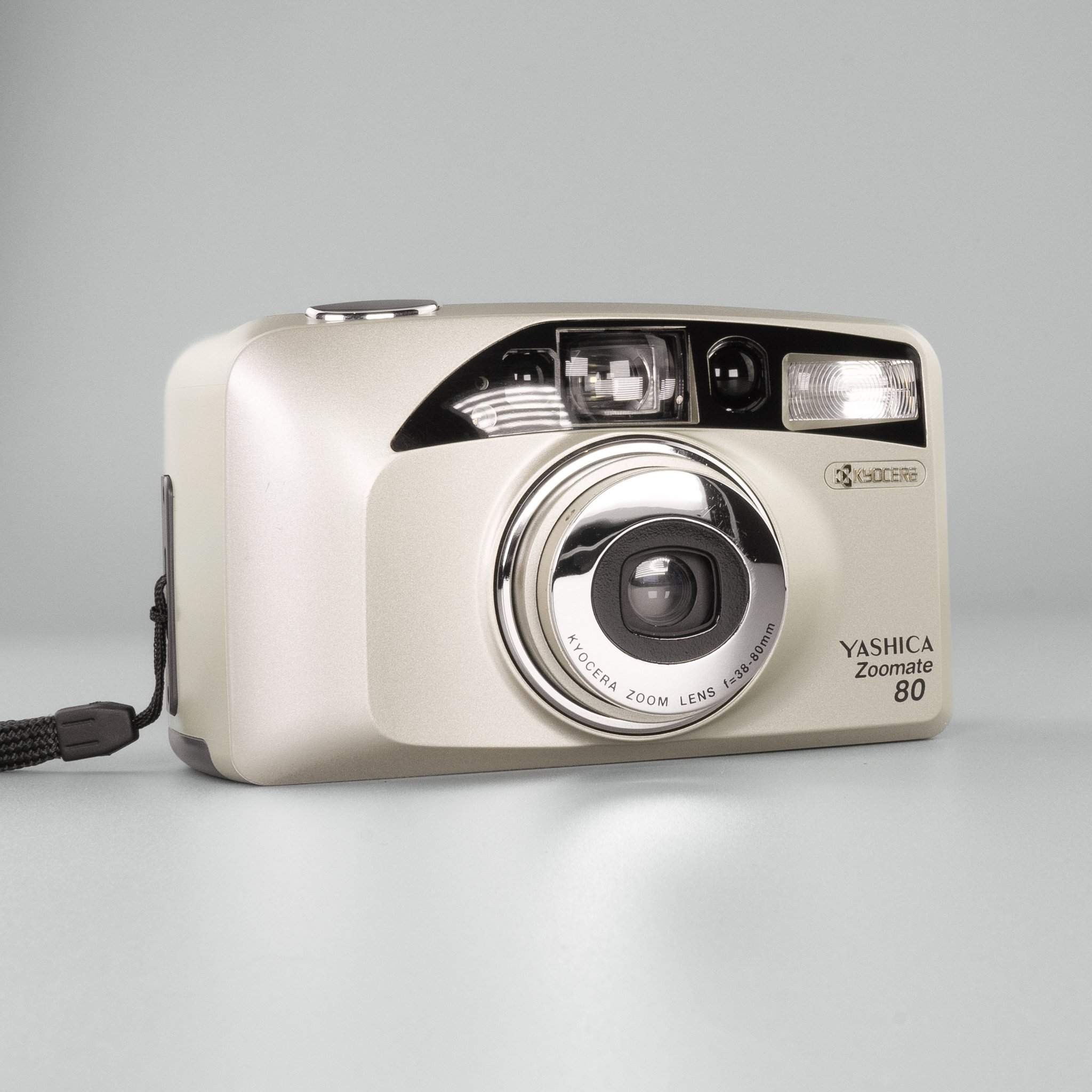 Yashica Zoomate 80 35mm Point and Shoot Film Camera — LensFayre