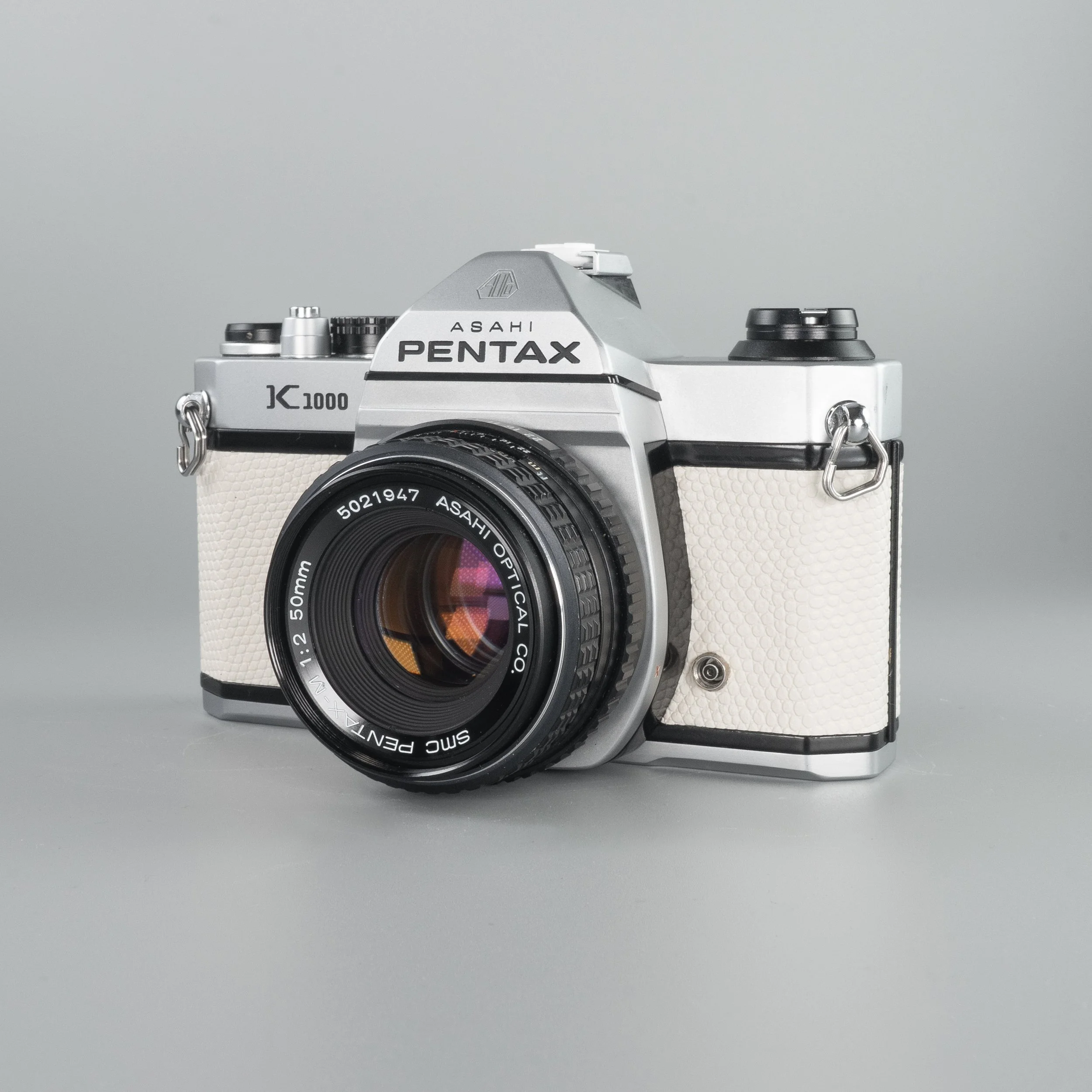 Pentax K1000 35mm SLR Film Camera Cream — LensFayre