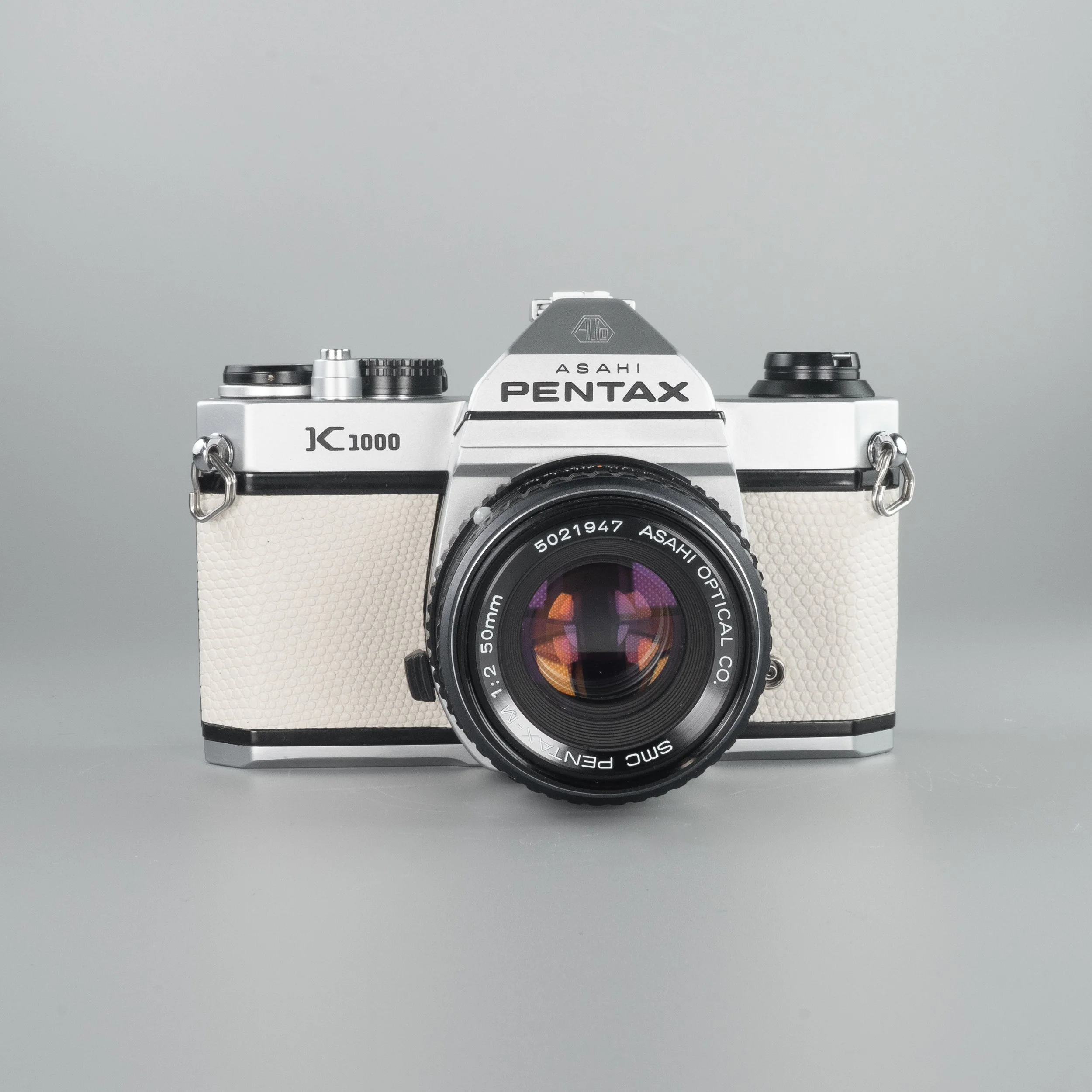 Pentax K1000 35mm SLR Film Camera Cream — LensFayre