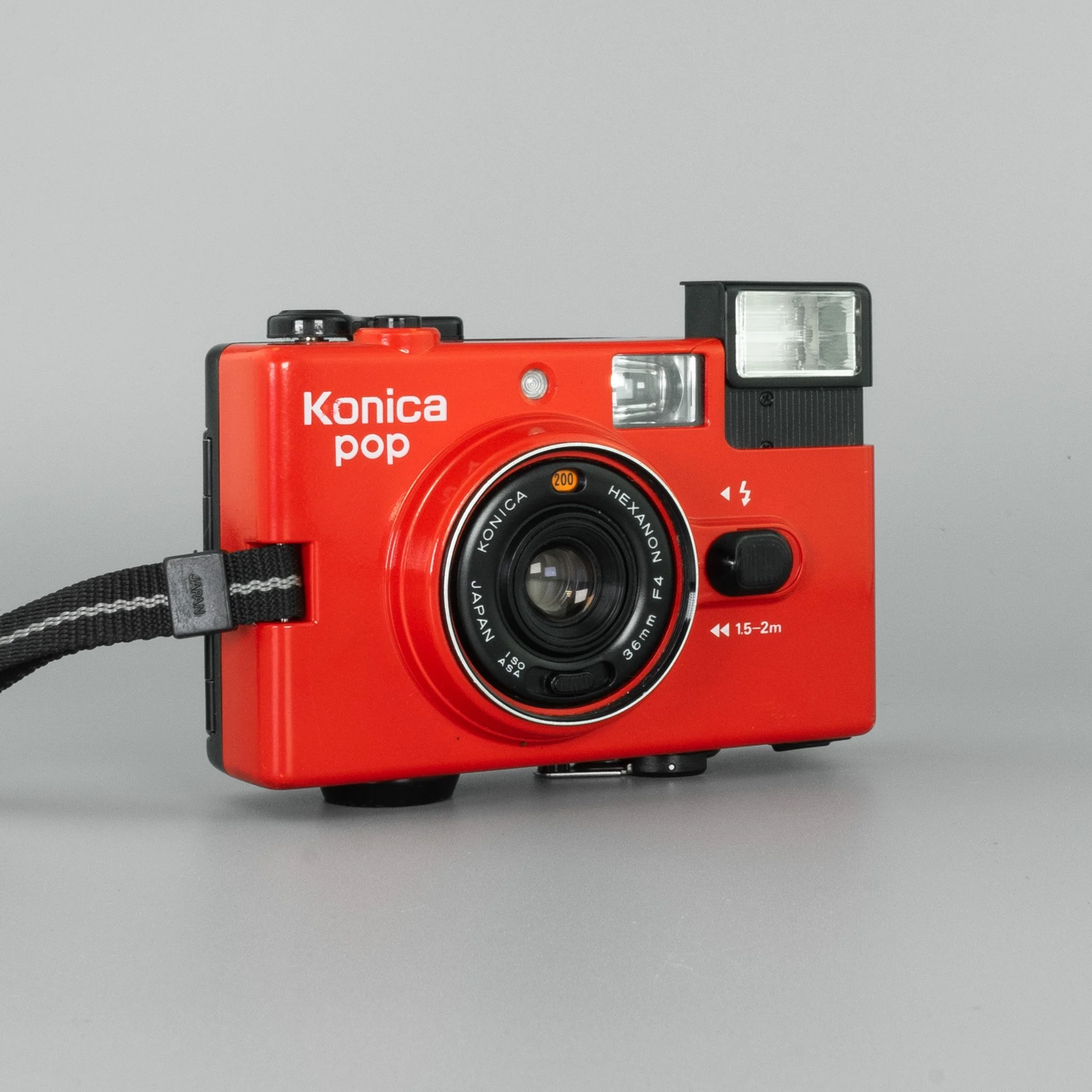 Konica Pop Red 35mm Point and Shoot Film Camera - Refurbished — LensFayre